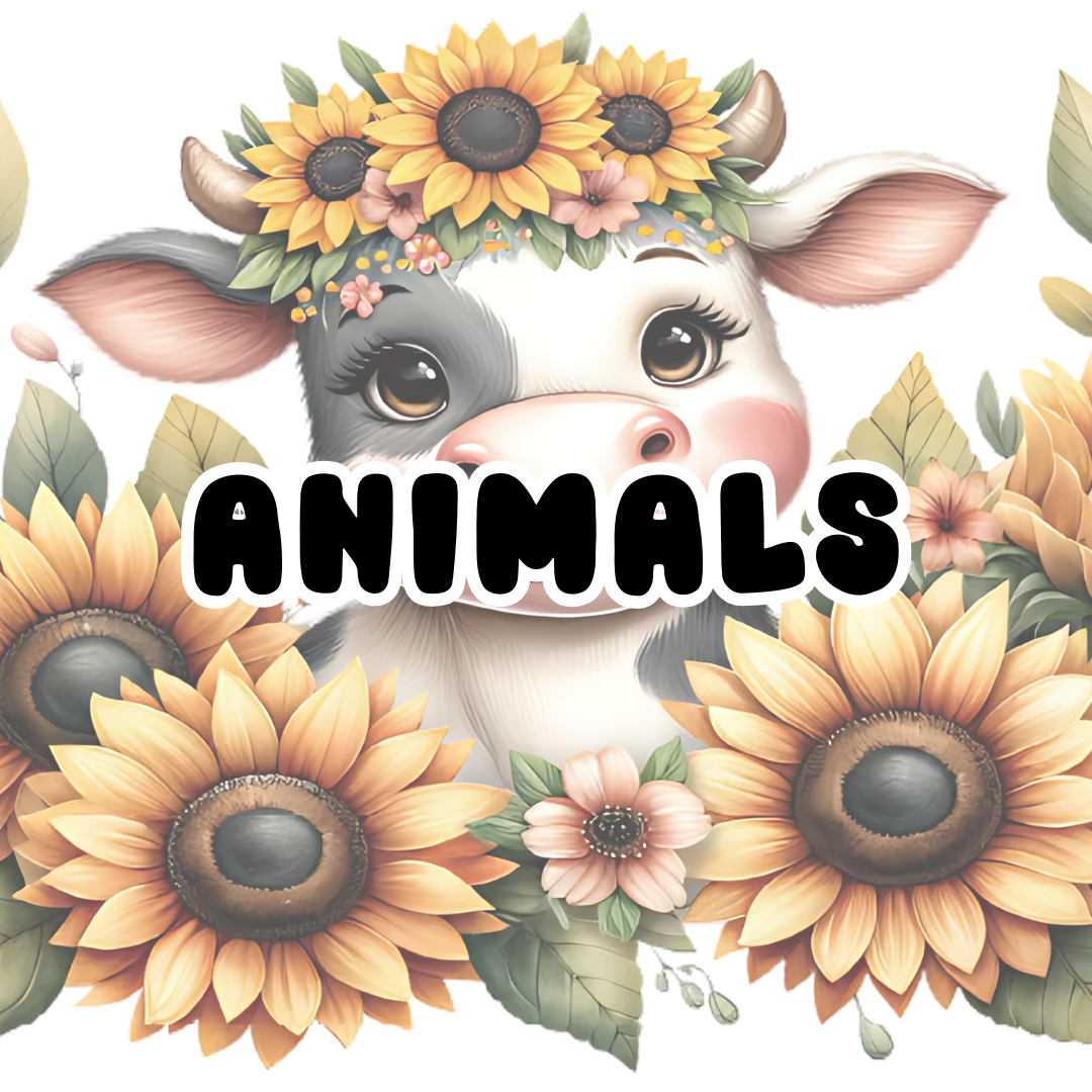 Animals - UVDTF Wraps – Glitter Vault